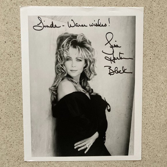 Autograph | Other | Lisa Hartman Black Signed Inscribed Photo 8x Tv ...